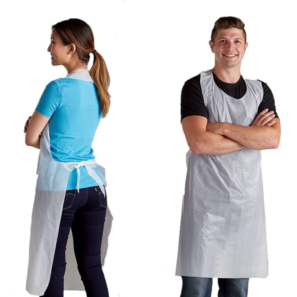 Buy online Disposable Salon Aprons / Staff Apron - Spatex